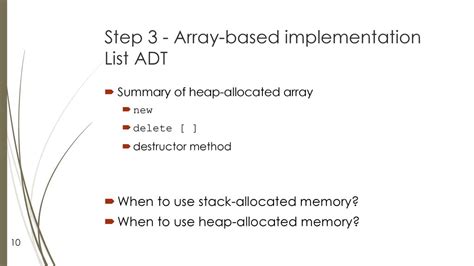 lecture 4 data collection list adt ppt download