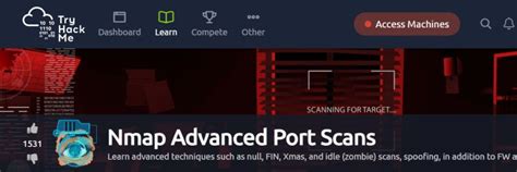 Success Unlocked Mastering Nmap Port Scans At Tryhackme Ansary