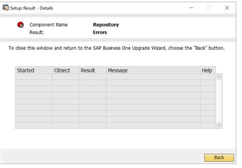 Repository Error In Installing Sap 100 B1 On Mssq Sap Community