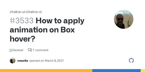 How To Apply Animation On Box Hover · Chakra Ui Chakra Ui · Discussion