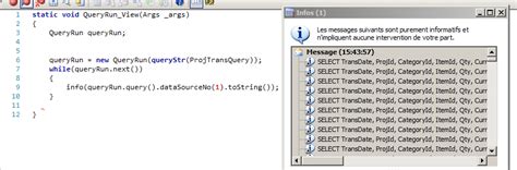 Axapta How To Pass A View To A Queryrun Stack Overflow