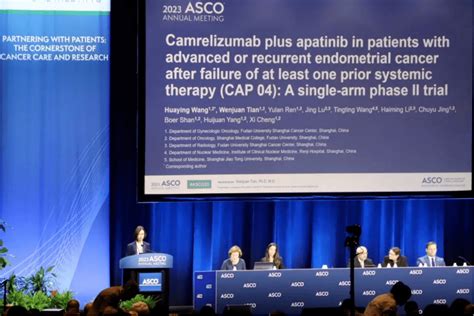 恒瑞医药“双艾”组合治疗子宫内膜癌研究亮相2023 Asco年会口头报告患者方案时间