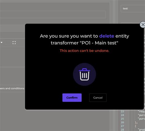 Unexpected Error While Deleting Transformer Alumio Feedback Alumio