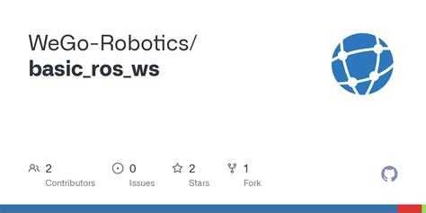 GitHub WeGo Robotics Basic Ros Ws