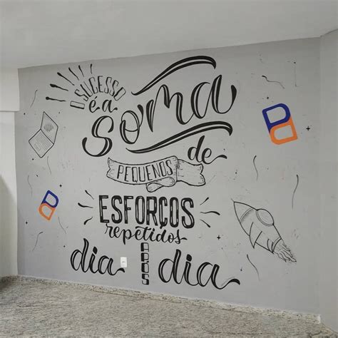 Mural Com Frases Motivacionais