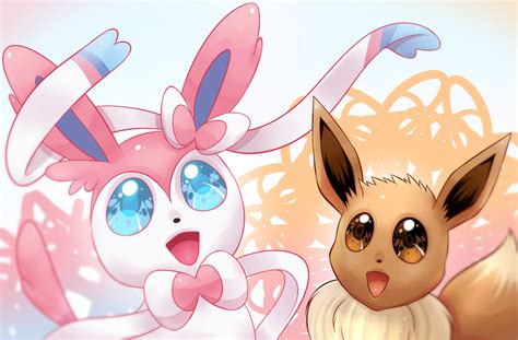 Sylveon And Eevee By Louisalem On Deviantart