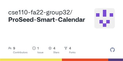 Github Cse110 Fa22 Group32proseed Smart Calendar
