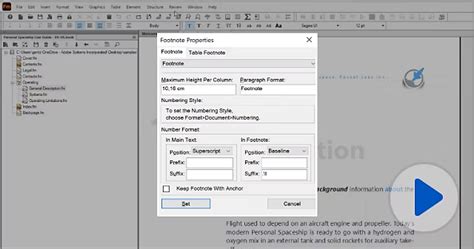 Adobe Framemaker All Features