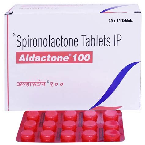 100mg Aldactone Spironolactone Tablet At ₹ 255strip स्पिरोनोलैक्टोन