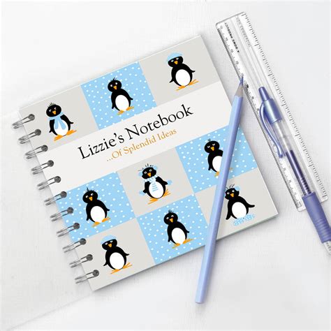 Penguin Notebook By Amanda Hancocks