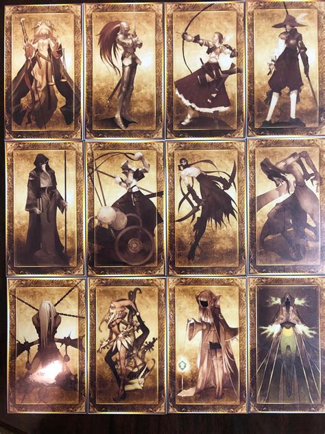 Fate Grand Order Class Cards By Kiradykes On Deviantart