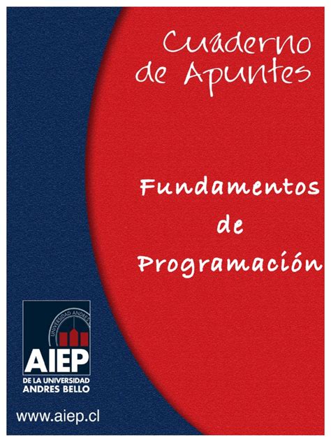 fundamentos de programación eit111 pdf algoritmos lenguaje de programación