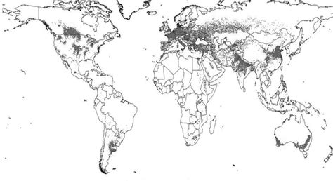 Global Wheat Distribution Each Point Represents T Of Grain Download Scientific Diagram