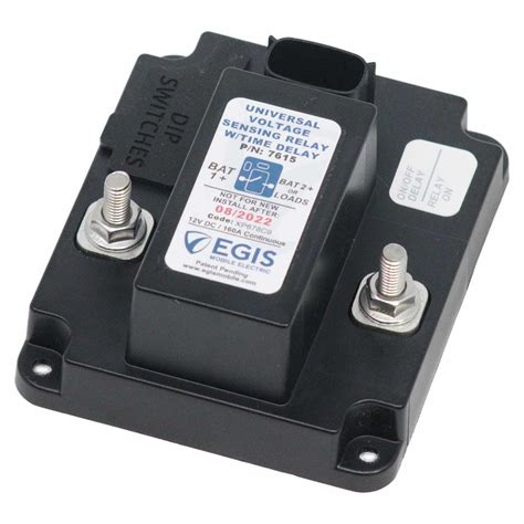 Egis Mobile Electric Battery Disconnect Timer Switch 120a