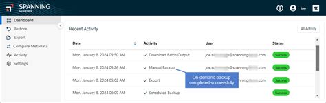 Getting Started With Spanning Backup For Salesforce