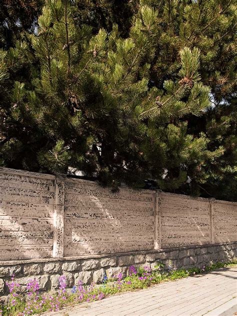 Betónový Plot Cansas Svetlá Betónové Ploty Stupava