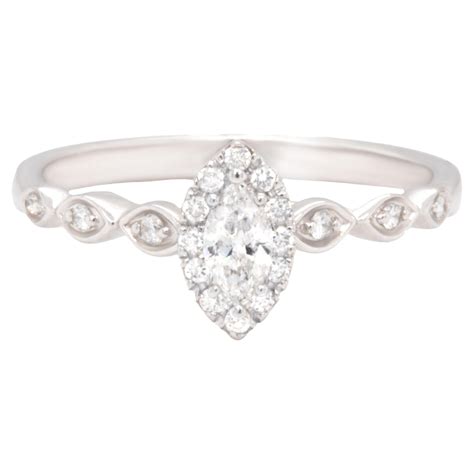 Diamond Ring 14k White Gold For Sale At 1stdibs