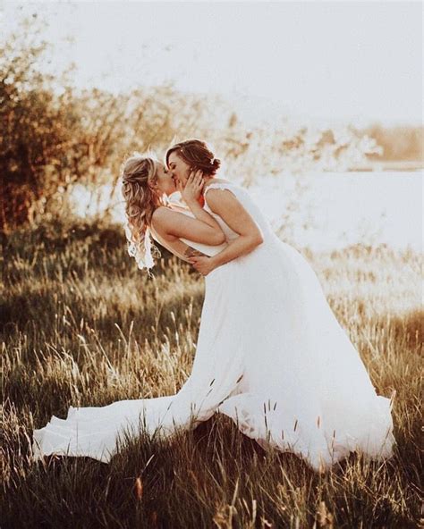 Mrs And Mrs Meyer Lesbian Wedding Photos Lesbian Wedding