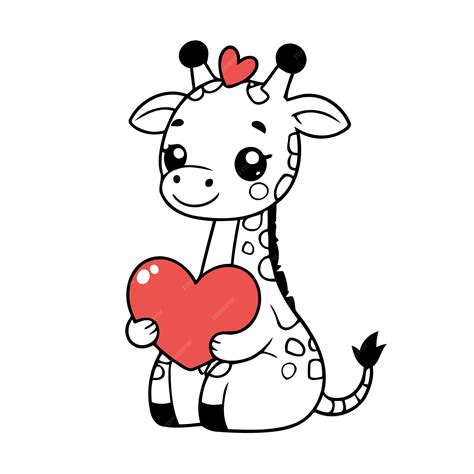 Premium Vector Cute Vector Graphics For Valentines Day Card