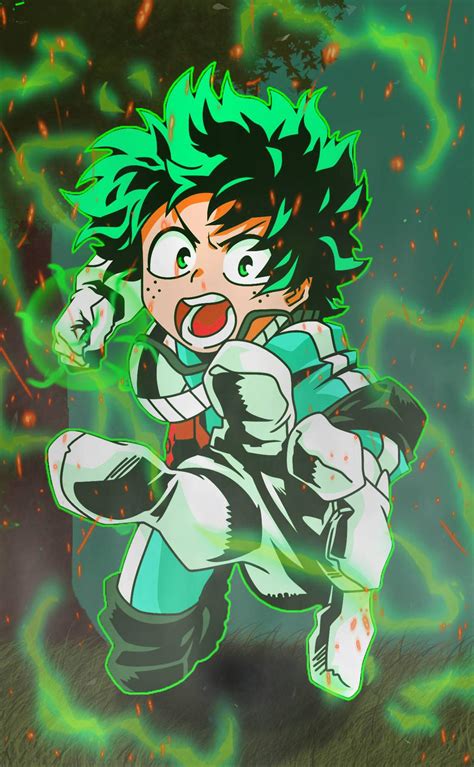 Deku Edit By Herothenekoking On Deviantart