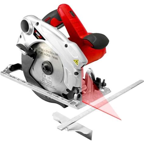 Scie Circulaire 1500w 4700 Rpm Scie Circulaire Avec Guidage Laser Scie
