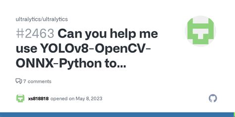 Can You Help Me Use Yolov8 Opencv Onnx Python To Inference Yolov8n Pose · Issue 2463