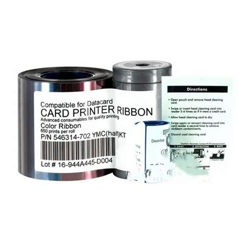 546314 701702 Datacard Printer Ribbons At Rs 4999 Nabadwip Id
