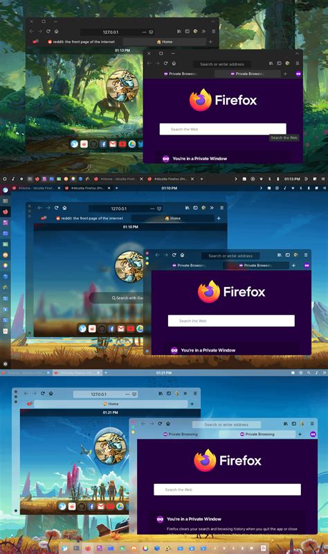 [oc] blurredfox v2 0 firefox css theme r unixporn