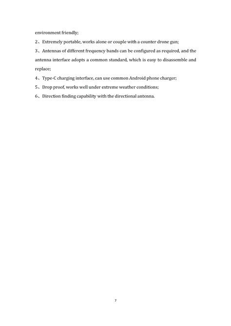 Lh H1b Handheld Drone Detection And Direction Finding Equipment