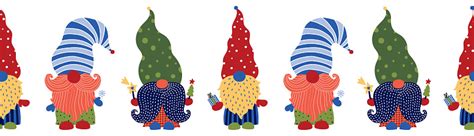 재미있는 모자와 부츠를 가진 귀여운 손으로 그린 크리스마스 난쟁이 직물 포장 배경에 좋습니다 0명에 대한 스톡 벡터 아트 및 기타 이미지 Istock