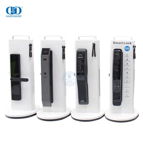 Wifi App Home Inteligente Biometric Fingerprint Scanner Door Handle Smart Locks For Front Door