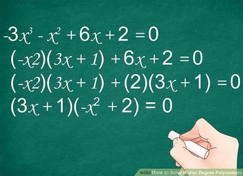 How To Solve Higher Degree Polynomials With Pictures WikiHow