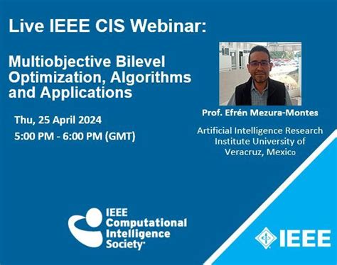 Ieee Computational Intelligence Society On Linkedin Artificialintelligence Webinar