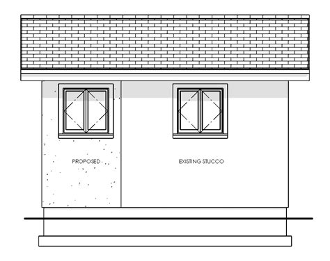 Stucco Pattern On Elevation View General Q And A Chieftalk Forum