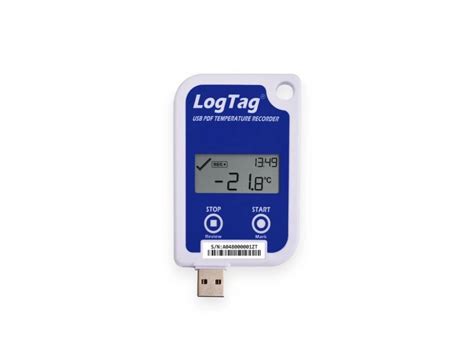 LogTag UTRID Multi Use USB PDF Temperature Logger With Display C To C USB
