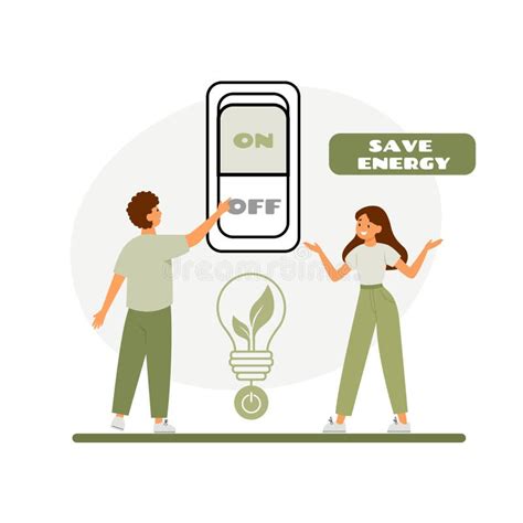 Man Switch Power Off Stock Illustrations Man Switch Power Off Stock Illustrations Vectors