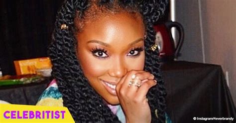 Brandy Flaunts Fuller Curves In Yellow Off Shoulder Dress After Recent