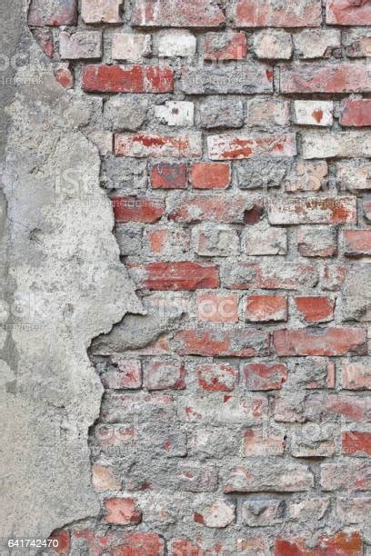 손상된 벽돌과 콘크리트 벽 그런지 배경 공간을 복사합니다 0명에 대한 스톡 사진 및 기타 이미지 0명 건축물 고풍스런 Istock