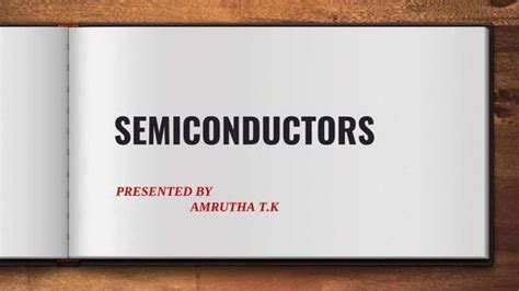 Semiconductor Devices Class 12 Part 1 Ppt