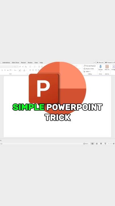 Simple Powerpoint Trick Powerpointpresenation Powerpoint Tutorial