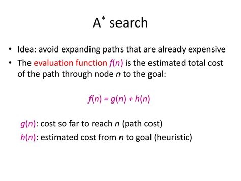 PPT Review Uniform Cost Search Same As Dijkstras Shortest Path