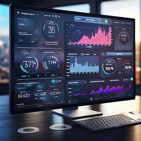 Premium Ai Image Web Dashboard Stock Trading Multi Tab Dashboard With