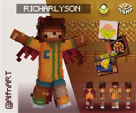 Richarlyson Qsmp Minecraft Skin