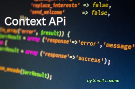 A Comprehensive Guide To React Context Api Why When And How To Use It By Sumit Laxane Medium