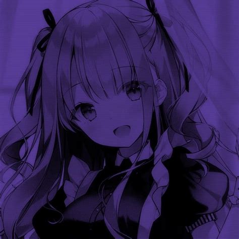 Аниме Аватарки Фиолетовый 60 Фото смотреть бесплатно