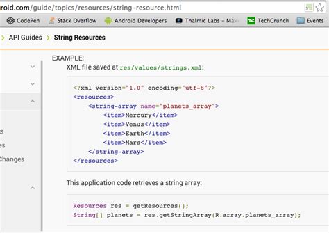 Android String Xml Quotes