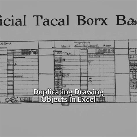 duplicating drawing objects in excel manycoders