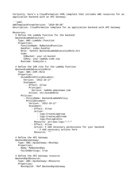 Cloudformation With Api Gateway Pdf Anonymous Function Programming Paradigms