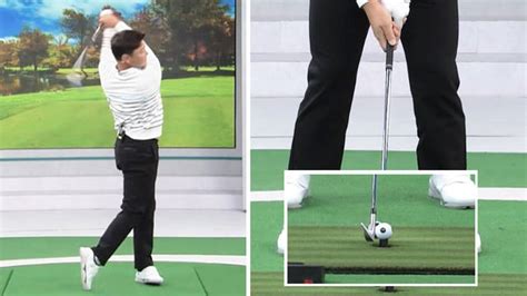 Sbs골프 아카데미 함정우 레슨 아이언샷 연습 및 탄도 조절 비법 Sbs Golf