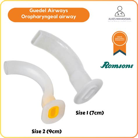 Jual Guedel Airways Oropharyngeal Airway Romsons Shopee Indonesia